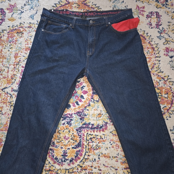 Linea Uomo | Jeans | Jomo Relaxed Fit Dark Blue Jeans For Men | Poshmark